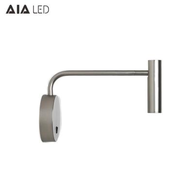 China El oro montado superficie llevó la luz de la pared del cabecero/la luz llevada de la lectura de la cama/la luz llevada de la pared de la lectura de la cabecera en venta