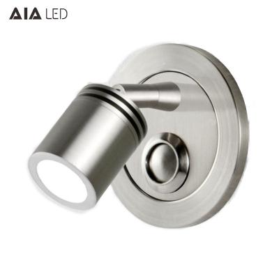 China La cama montada superficie llevó luces llevadas 3W llevadas de la pared de la cabecera de la luz de la pared del cabecero de la lámpara de lectura de la pared en venta
