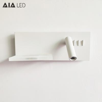 China Luz montada en la pared de carga de la lectura del usb de la radio móvil/luz interior de la lectura del cabecero de la luz de la pared de la lectura para el chalet en venta