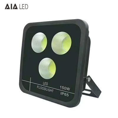 China New aluminum rainproof IP66 led floodlight COB 150W LED Flood light spot light for building wall for sale
