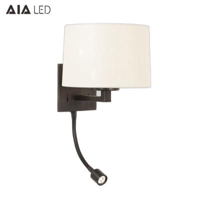 China Las lámparas de pared llevadas flexibles montadas superficie del cabecero 3W llevaron las lámparas de pared de la lectura para los proyectos del hotel en venta