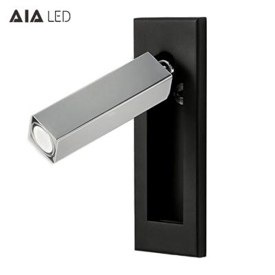 China La rotación integra el hotel montado llevó la luz de la pared del cabecero de la lámpara de lectura de la luz/de la pared de la lectura de la cabecera para el dormitorio en venta