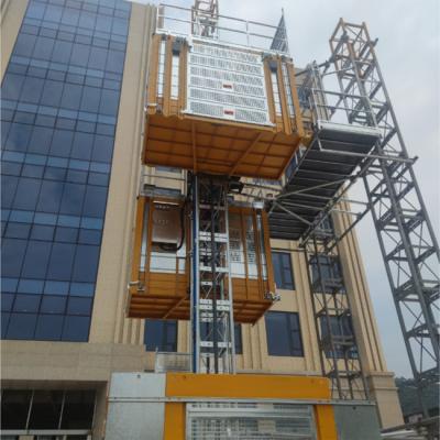 China TUV certificated Rack And Pinion Hoist Material Passenger and Material with FC Motor Control for sale