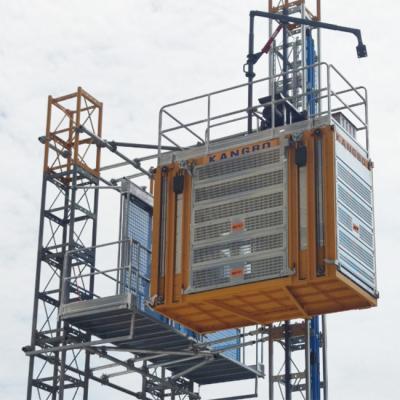中国 VFD ラックとピニオン 建設リフト SC300/300 で 建設現場を革命させてください 販売のため