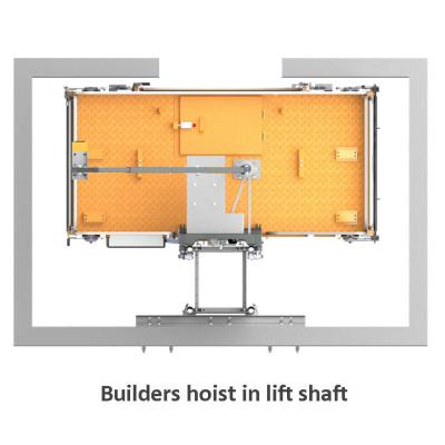 중국 500m Lifting Height Construction Site Hoist for Mast Climbing Work Method Lifting Speed 36-80m/min 판매용