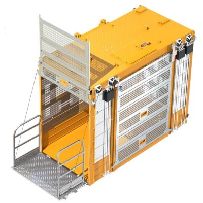 중국 Overload Protection Construction Site Hoist for 3Phase 440V/60Hz Power Supply Sand Blasting And Paint Or Galvanized 판매용