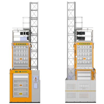 중국 Customized Cage Size Construction Site Hoist with Inverter Control and Rack And Pinion Lift 판매용