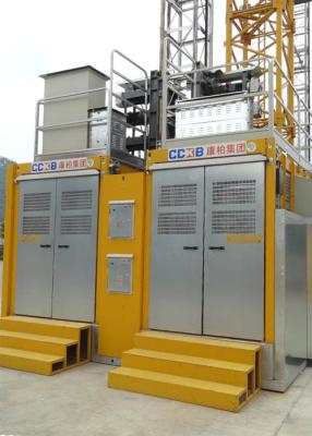 Cina Ascensore verticale del cantiere del trasporto, gru del pignone dello scaffale per l'uomo/i materiali in vendita