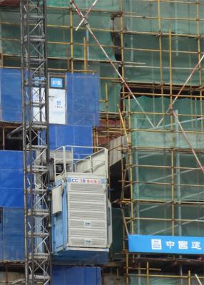 중국 1 톤 탑재량 선반과 피니언 엘리베이터 KP - 여객과 Materal를 위한 B02 판매용