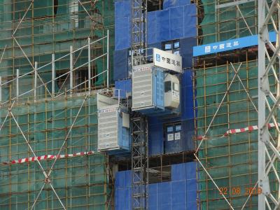 Cina Gru materiale della cremagliera della gabbia del passeggero gemellato di sicurezza 450m in vendita