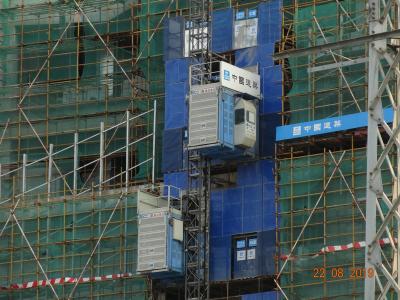 China TUV Construction 60 M / Min Rack And Pinion Hoist for sale