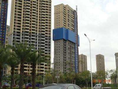 China Variable Frequency Control 450M Rack Pinion Construction Site Lift for sale