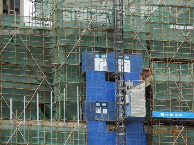 Cina Ascensore del pignone dello scaffale 2000 elevatori della gru della costruzione di chilogrammo in vendita