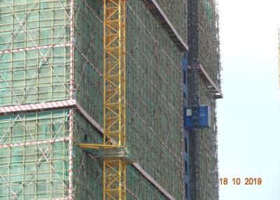 China Rope Protection Construction Rack And Pinion Elevator for sale