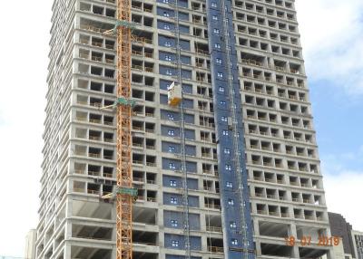 China Adjustable Lifting Height 2*11Kw Construction Hoist Elevator for sale