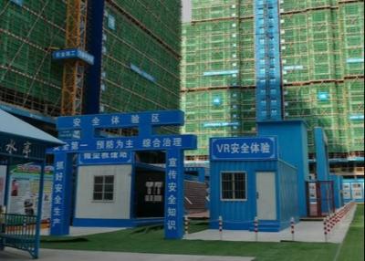 Cina Doppia gabbia 46 m./elevatore minimo della gru della costruzione del pignone & dello scaffale in vendita