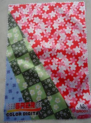 China 100% Coated Polyester Digital Printing Fabric For Tablecloth Making for sale