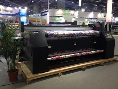 China Two Epson Head Digital Fabric Printing Machine 1440 DPI Resolution for sale