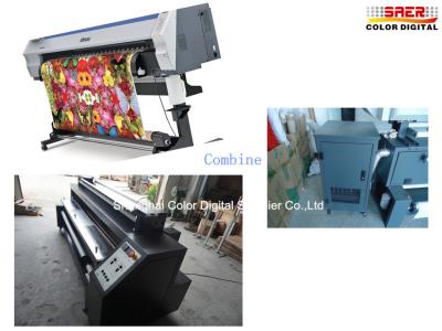 China Sublimation Waterbased Ink Polyeste Banner Printing Machine With 1440 Nozzles for sale