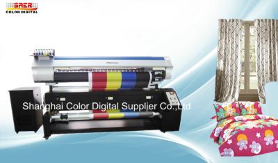 Cina Si raddoppia la stampatrice di Cmyk della stampante del tessuto di Digital di quattro colori con la testa di Epson in vendita