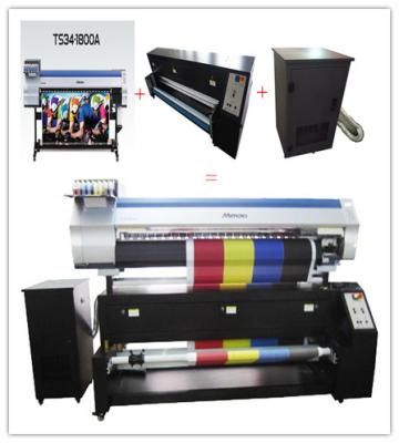 China Epson DX7 * 2 impresoras de la impresora de la materia textil de Mimaki/de materia textil para ruedan para arriba la tela en venta
