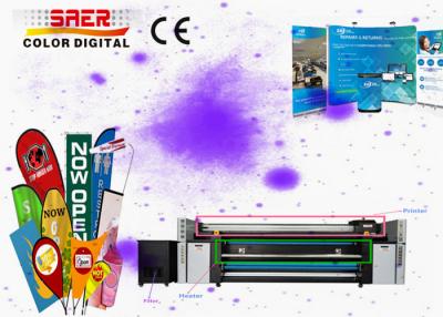 China High DPI Digital Textile Printing Machine Tear Drop Flag Printing Machine for sale
