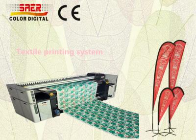 China Indoor Outdoor Digital Inkjet Textile Printer Direct Print On Material for sale