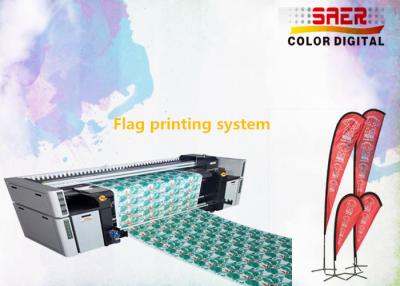 China Wide Format Digital Textile Printing Machine With Dual CMYK for sale