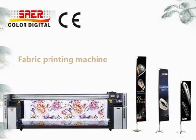 Cina 3.2m Macchina da stampa di tessuti di grande formato con unità di fissazione all-in-one in vendita