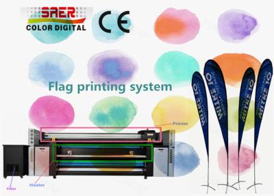 China Wave Vision/ Roll up Vision Printing Machine With Fixation Heater Unit for sale