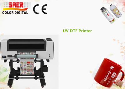 China 30cm UV DTF Printer With Laminator 2 in 1 Roll To Roll UV DTF Crystal Logo Printer for sale