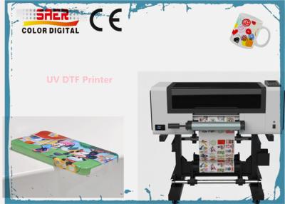 China 30cm UV DTF Printer With Laminator 2 in 1 Roll To Roll UV DTF Crystal Logo Printer for sale