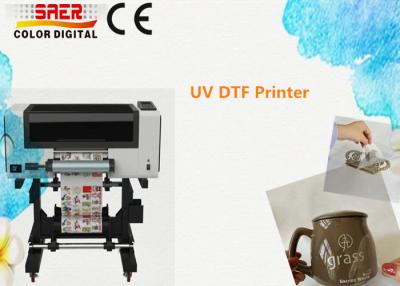 China UV DTF Sticker Making Machine 30cm Crystal Sticker UV Printer With ONYX Software for sale