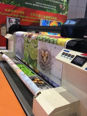 China Sublimation Flag Printing Machine , No Fade Large Format Textile Printer for sale