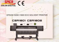 China Eco Solvent Printer CMYK Flex Banner Printing Machine for sale