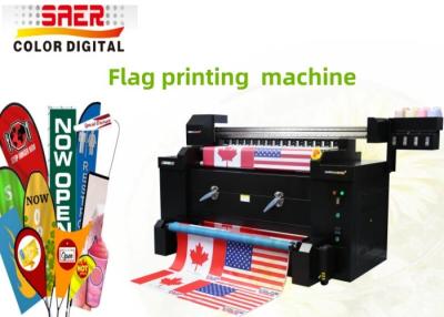 China Digital Printing Small Size Printer Banners Flags / 1.2m Flag Printing System for sale