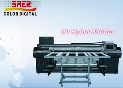 China UV Printer Large Format 1.8m Hybrid UV Roll To Roll And Flatbed All - In - One Printer for sale