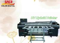 China Large Format Hybrid UV Roll To Roll & Flatbed Printer Multi Functional Inkjet Printer for sale