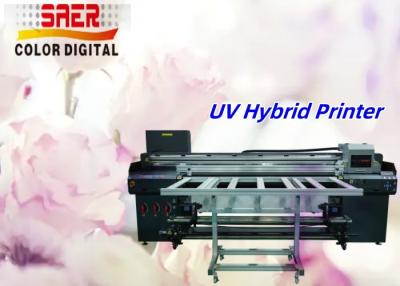 China Digital Factory Price UV Hybrid Printer Flatbed & Roll To Roll UV Printer for sale