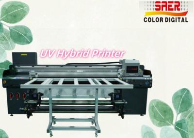 1.8M UV Hybrid Printer for Glass/wallpaper/ceramic UV Printing Machine