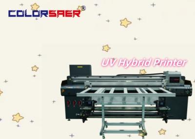 China Automatic Digital UV Hybrid Inkjet Plotter New Condition Roll To Roll And Flatbed UV Hybrid Printer for sale