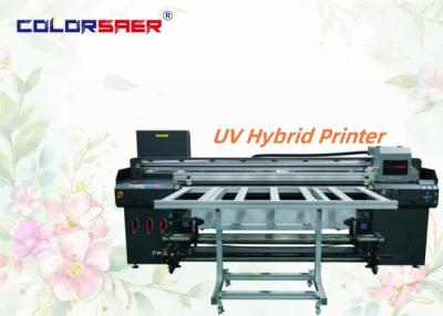 China Máquina de impressão digital UV de 6 pés com plano de alta resolução e plotter híbrido UV de rolamento para rolamento à venda