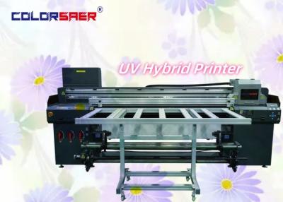 China High Speed Automatic Flatbed And Roll To Roll UV Hybrid Ploter For Creative Signage Making for sale