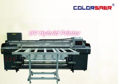 China Digital High Quality Flatbed And Roll To Roll UV Hybrid Printer Sign Printing Machine for sale