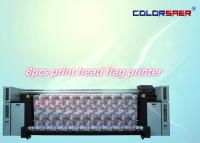 China Automatic Grade CMYK Sublimation Inkjet Plotter Large Flag Roll Roll Digital Printer Machine 720dpi for sale