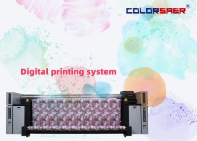 China Digital 8 Pcs I3200 Print Head High Speed All In One Textile Printing System Fabric Printer for sale