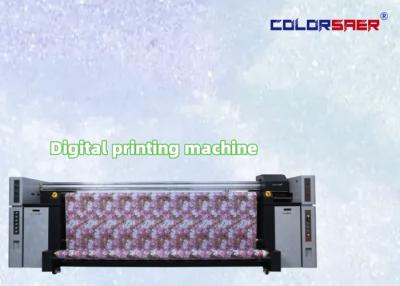China Roll To Roll 8pcs Print Heads Large Format 3200mm Wide Automatic Digital Fabric Printer for sale