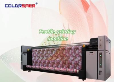 China 3200mm Direct Printing on Fabric Textile Printer With 8pcs i3200 Print Head Direct to Polyester Printer for sale