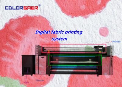 China High Resolution Digital Fabric /Textile Printing Machine Sublimation Printer With 4 pcs i3200 A1 print head for sale
