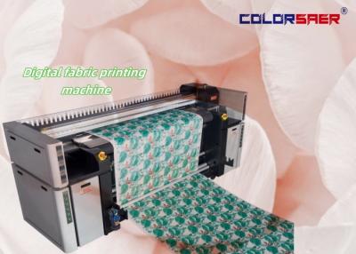 China COLOR SAER Large Format Roll to Roll Polyester & Cotton Textile Printing System Fabric Plotter for sale